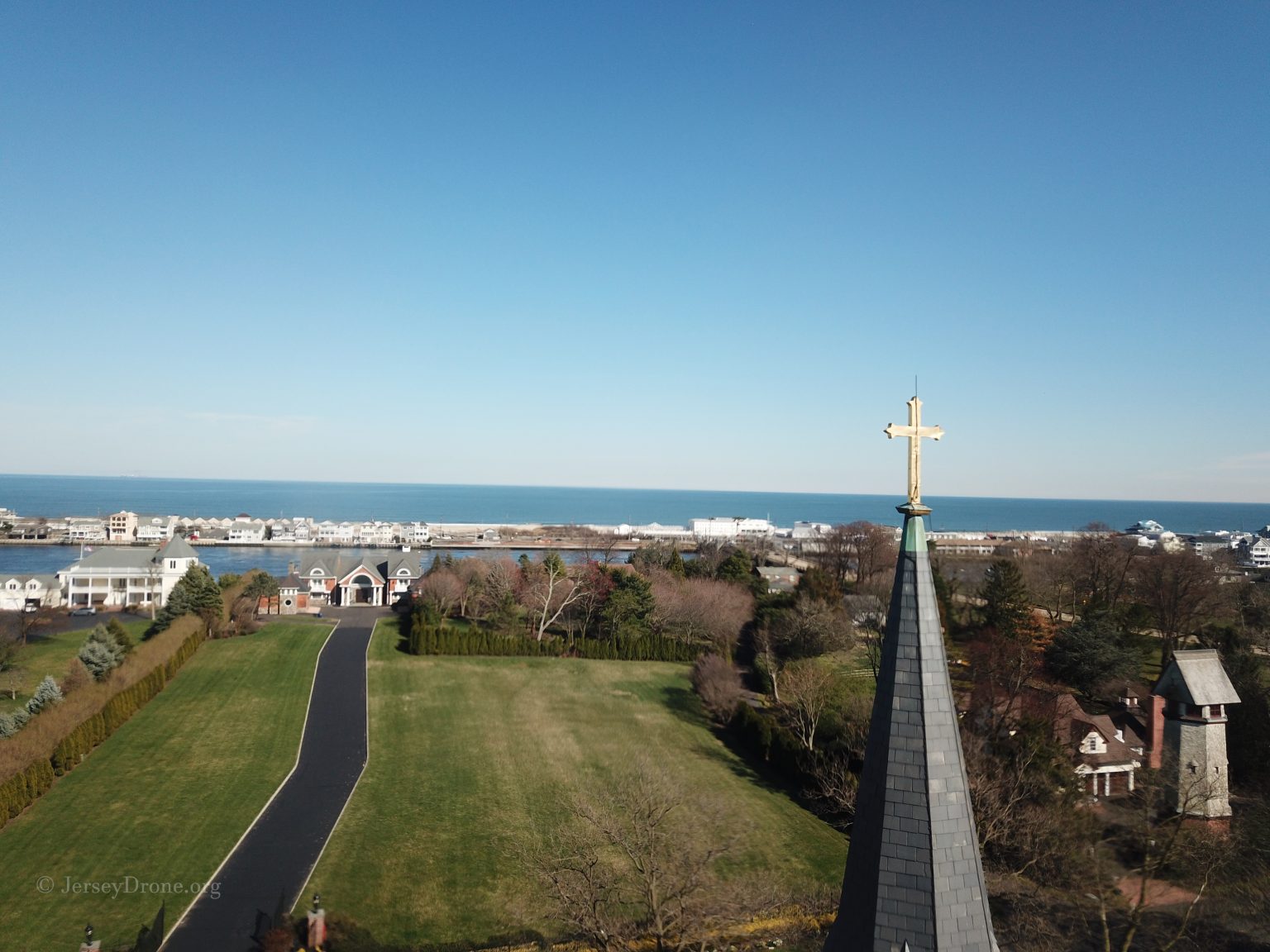 Holy Cross – Rumson – Jersey Drone